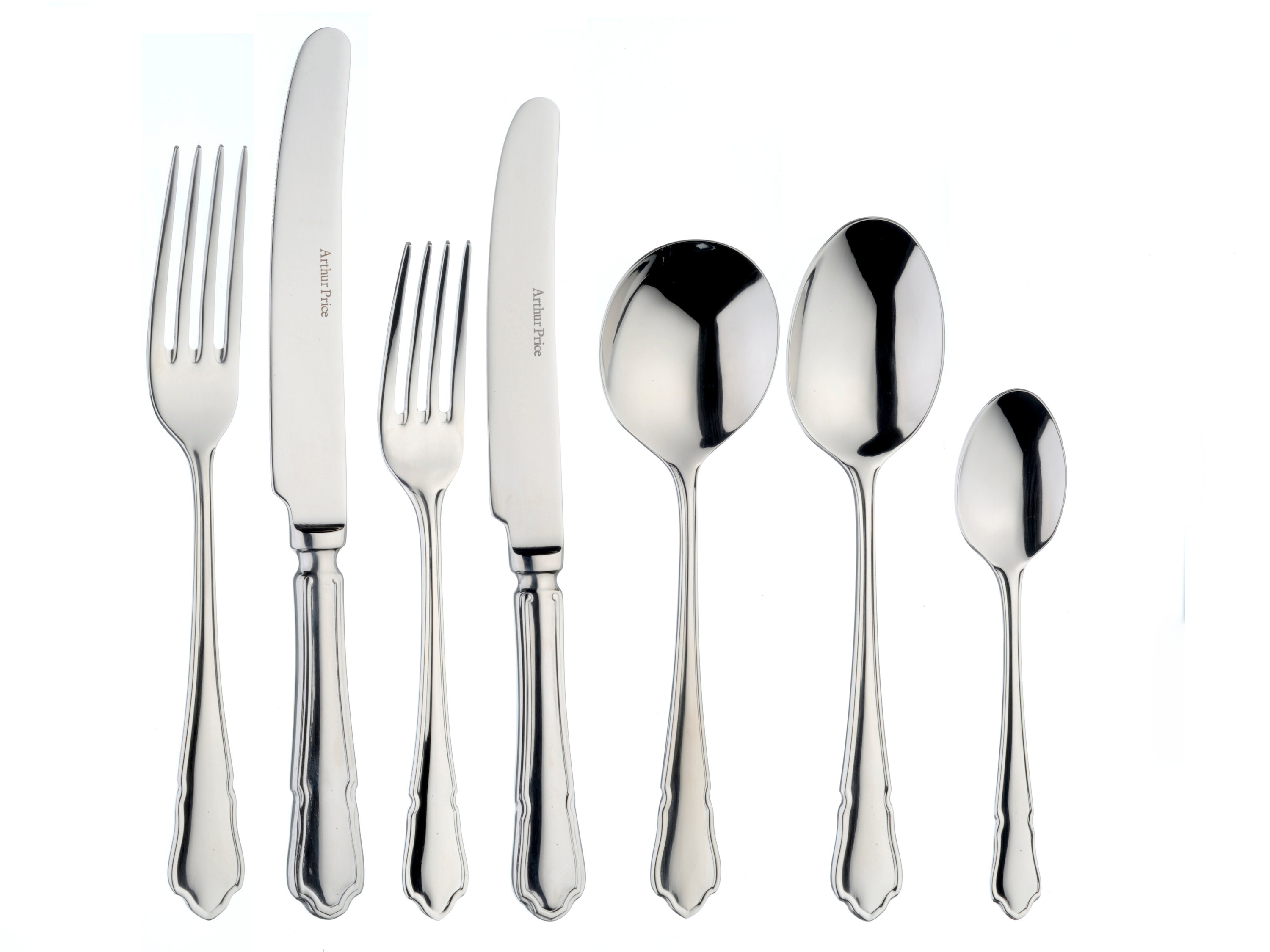 Arthur Price, Dubarry - 44 Piece Cutlery Set, Service for 6 | Wayfair.co.uk