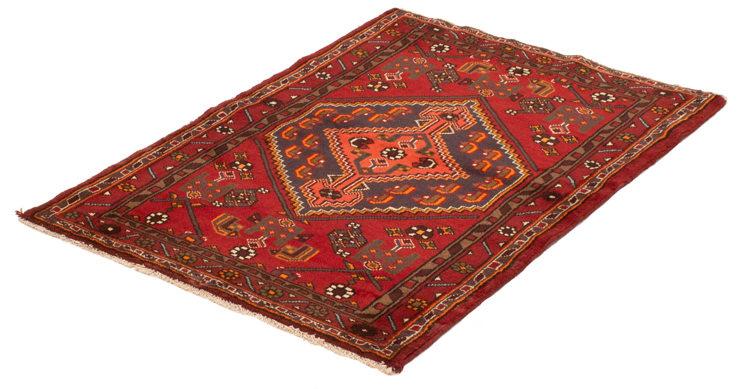 Isabelline Gurpreet One-of-a-Kind 3'7" X 4'11" 2000s Wool Area Rug in ...