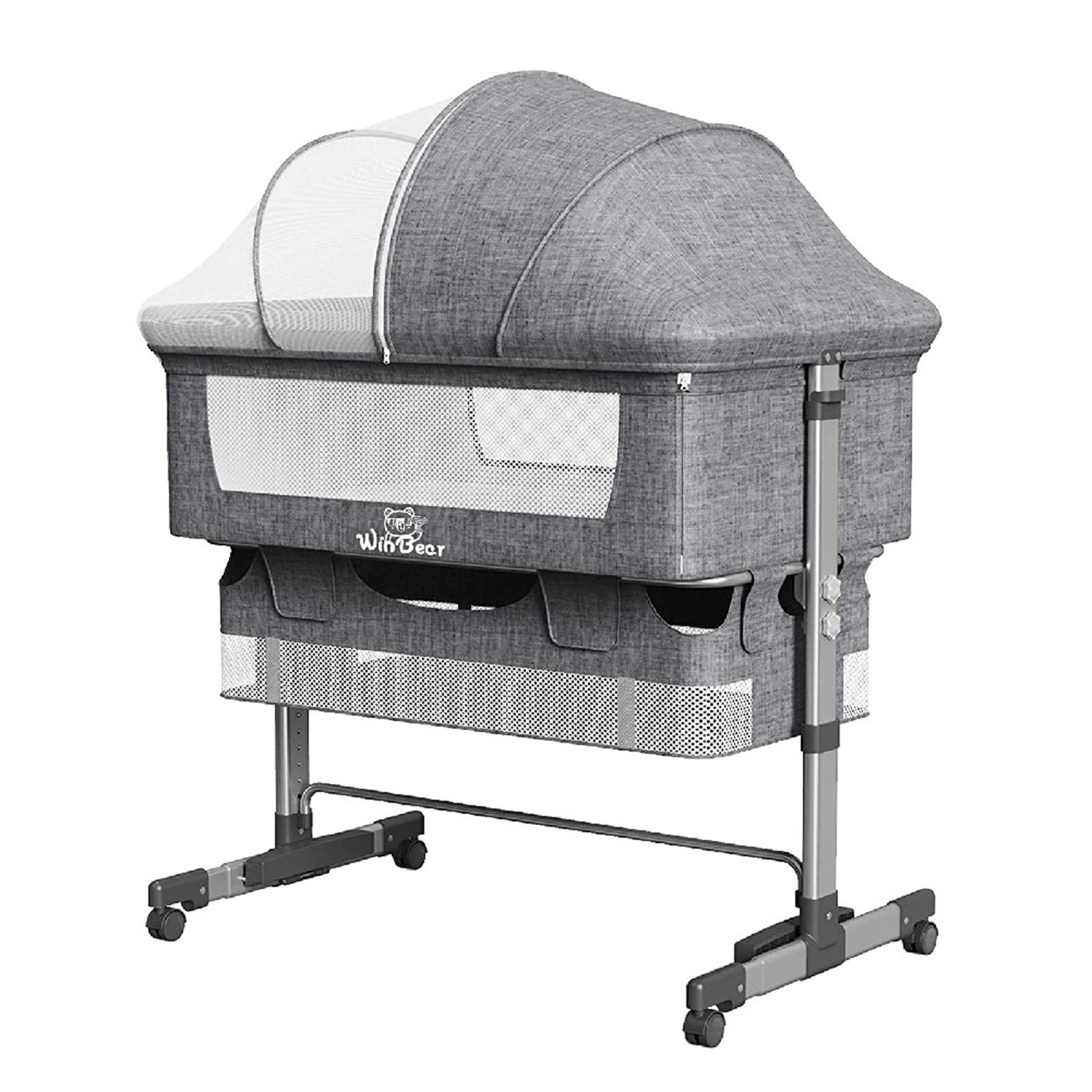 HANGZHOUSHANGYI Bassinet, Bedside Sleeper,Foldable Bed To Bed ...