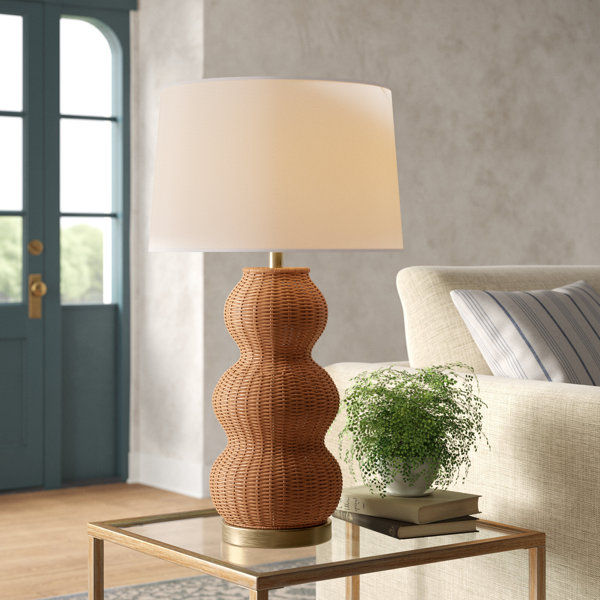 Birch Lane™ Gianna Wicker/Rattan Table Lamp & Reviews | Wayfair