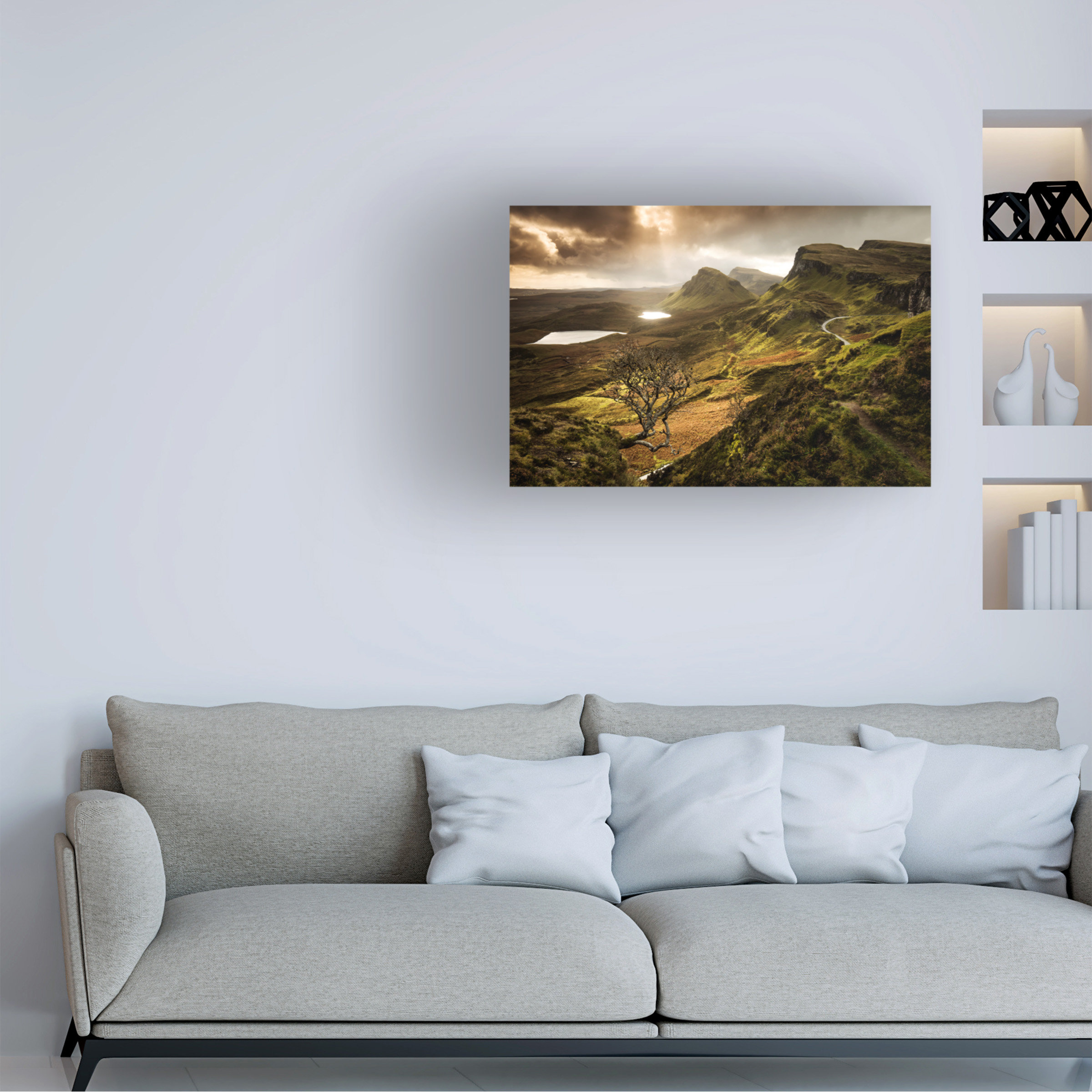 Foundry Select Dan Mirica 'The Tree' Canvas Art - Wayfair Canada