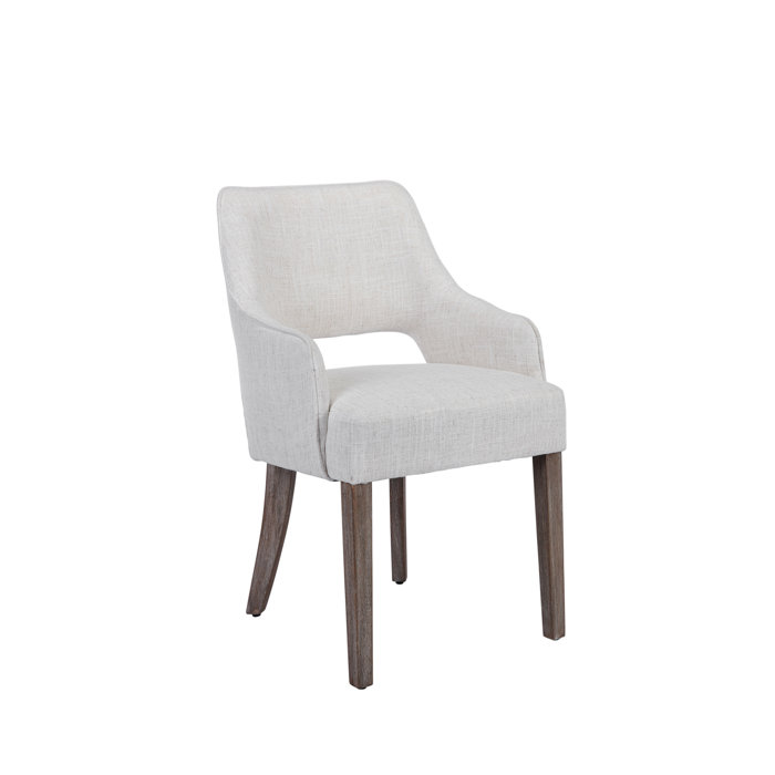 Red Barrel Studio® Haziqah Solid Back Arm Chair & Reviews | Wayfair