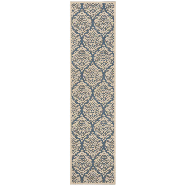 Fleur De Lis Living Emmanuel Linden 100 Performance Damask Rug ...