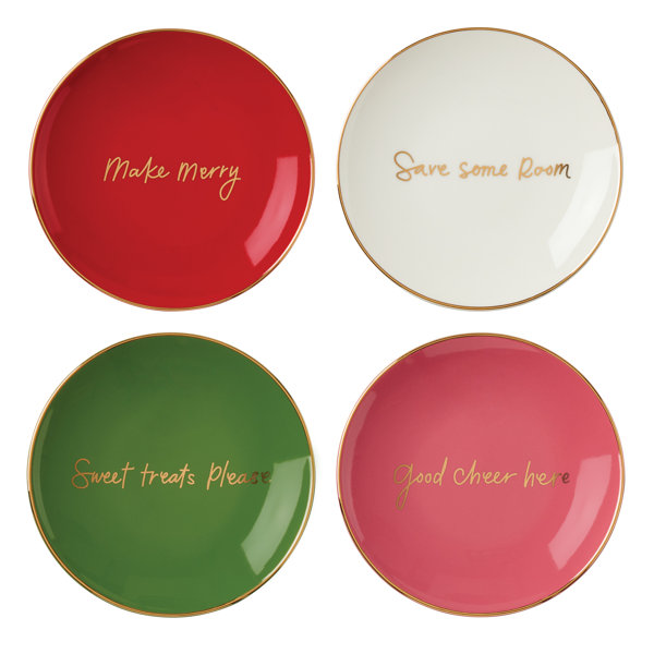kate spade new york BE JOLLY 5.75 , Set of 4 - Wayfair Canada