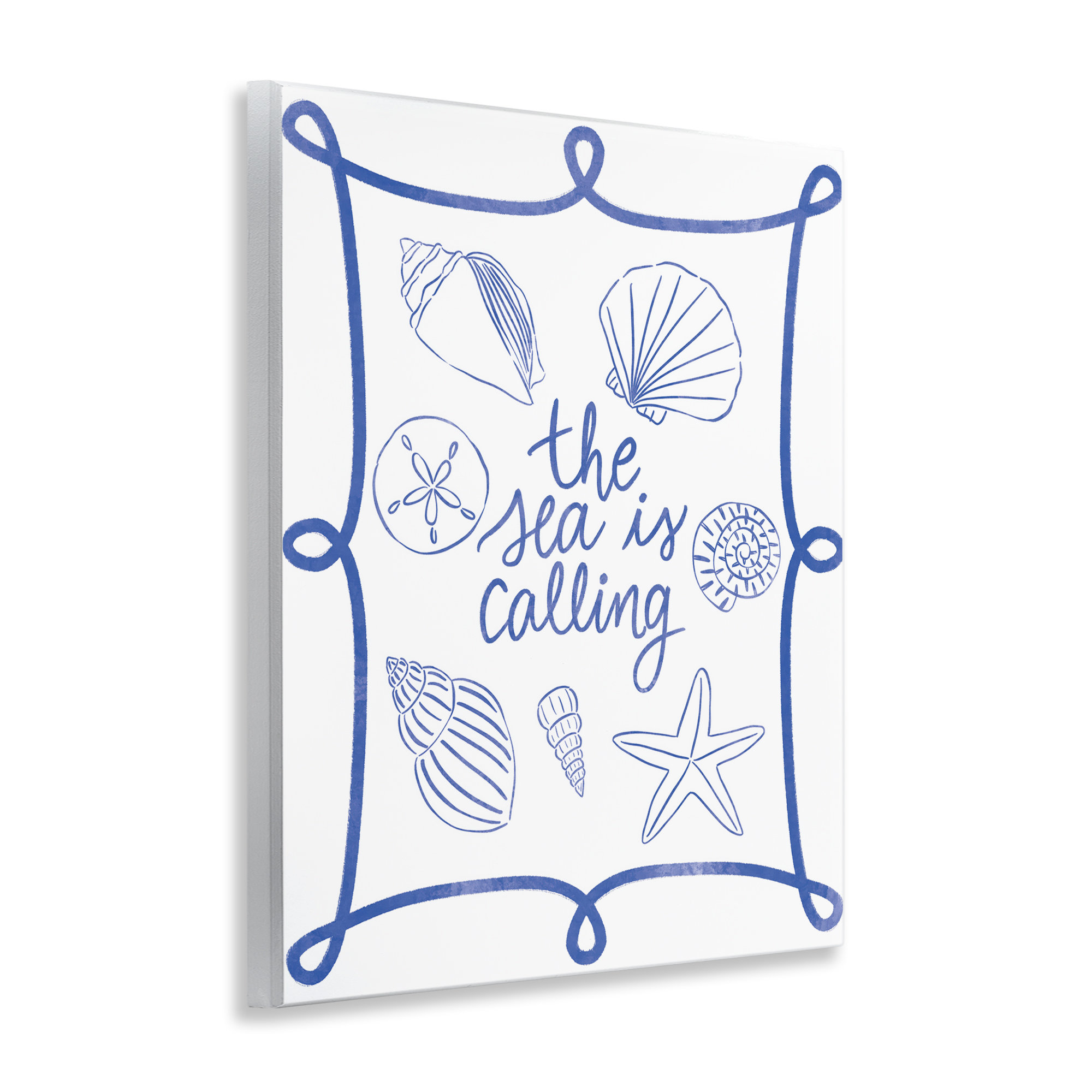 Winston Porter Sea Is Calling with Shells Wall Plaque Art by Taylor ...