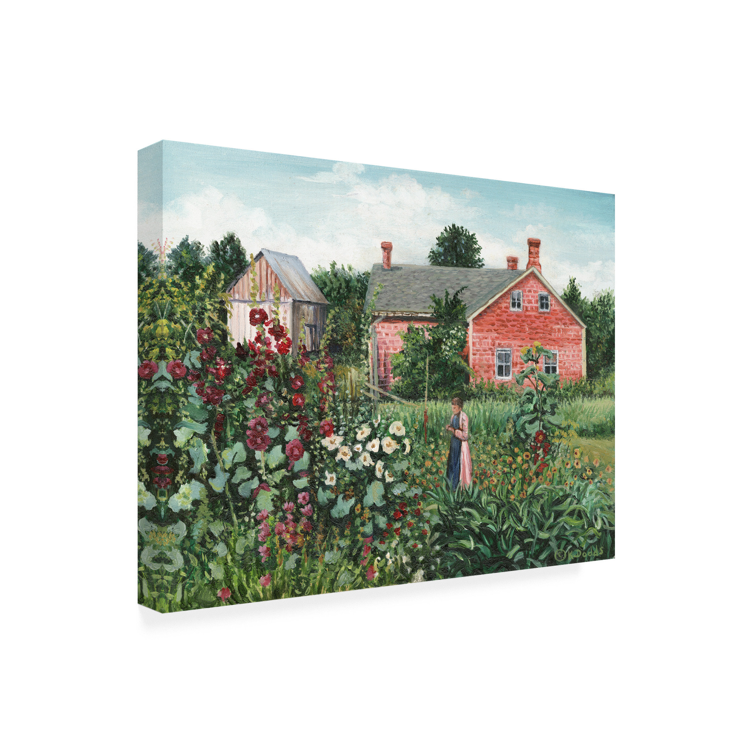 Winston Porter Summer Blooms On Canvas by Kevin Dodds Canvas Art | Wayfair