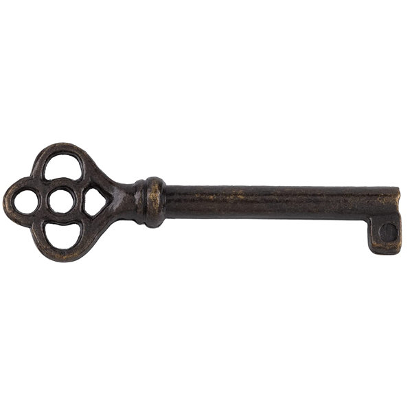 UNIQANTIQ HARDWARE SUPPLY Hollow Barrel Skeleton Key | Wayfair