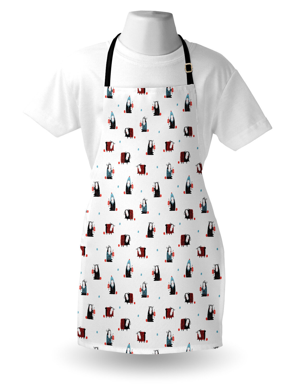 Bungalow Rose Sheep Apron Unisex Cartoon Furry Animal Wool Adult Size ...