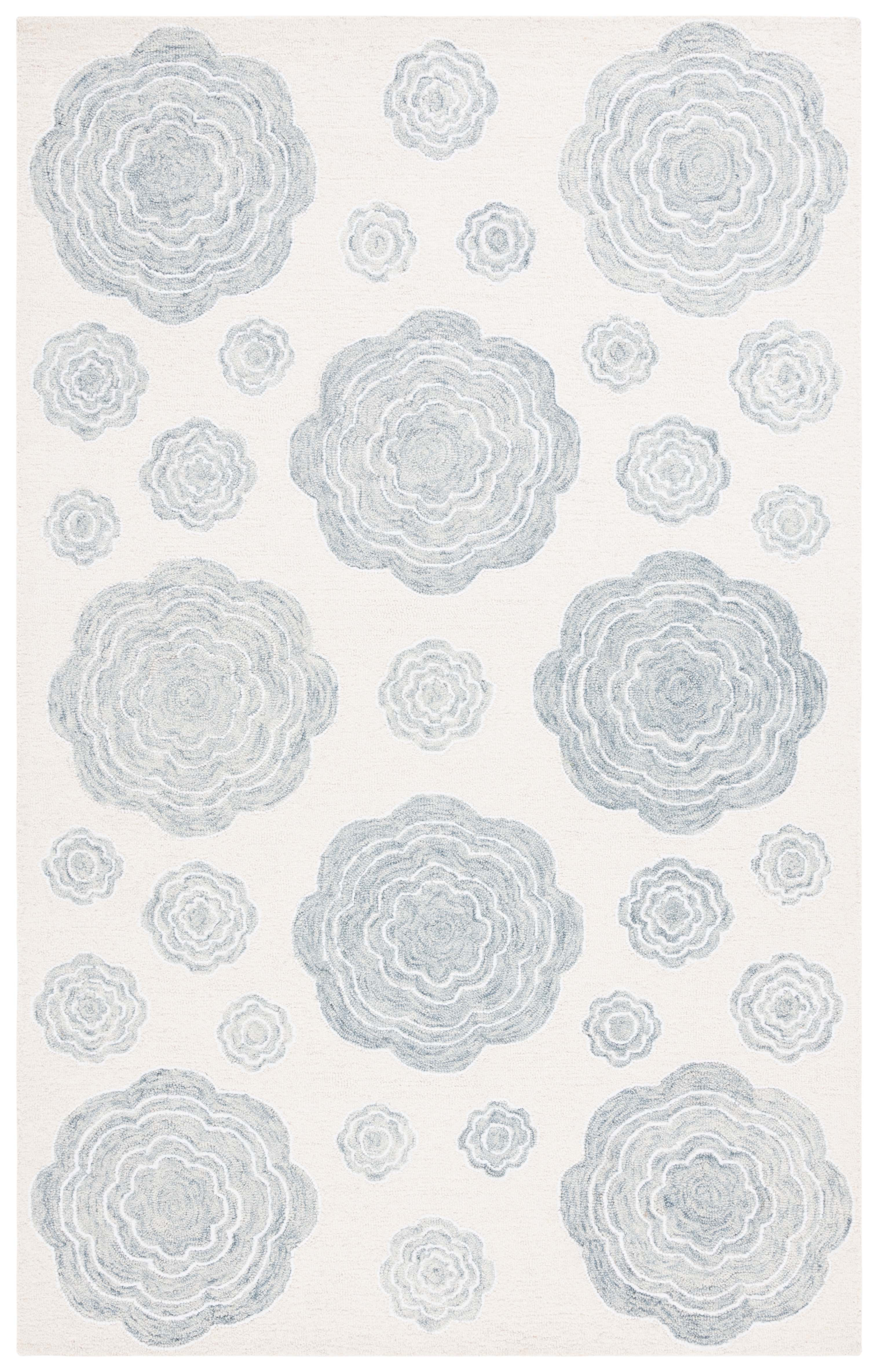 Safavieh Jardin Hand Tufted Performance Floral Rug | Wayfair