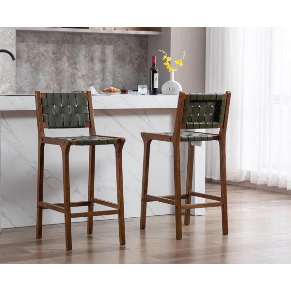 Foundry Select Pangita Solid Wood Stool | Wayfair