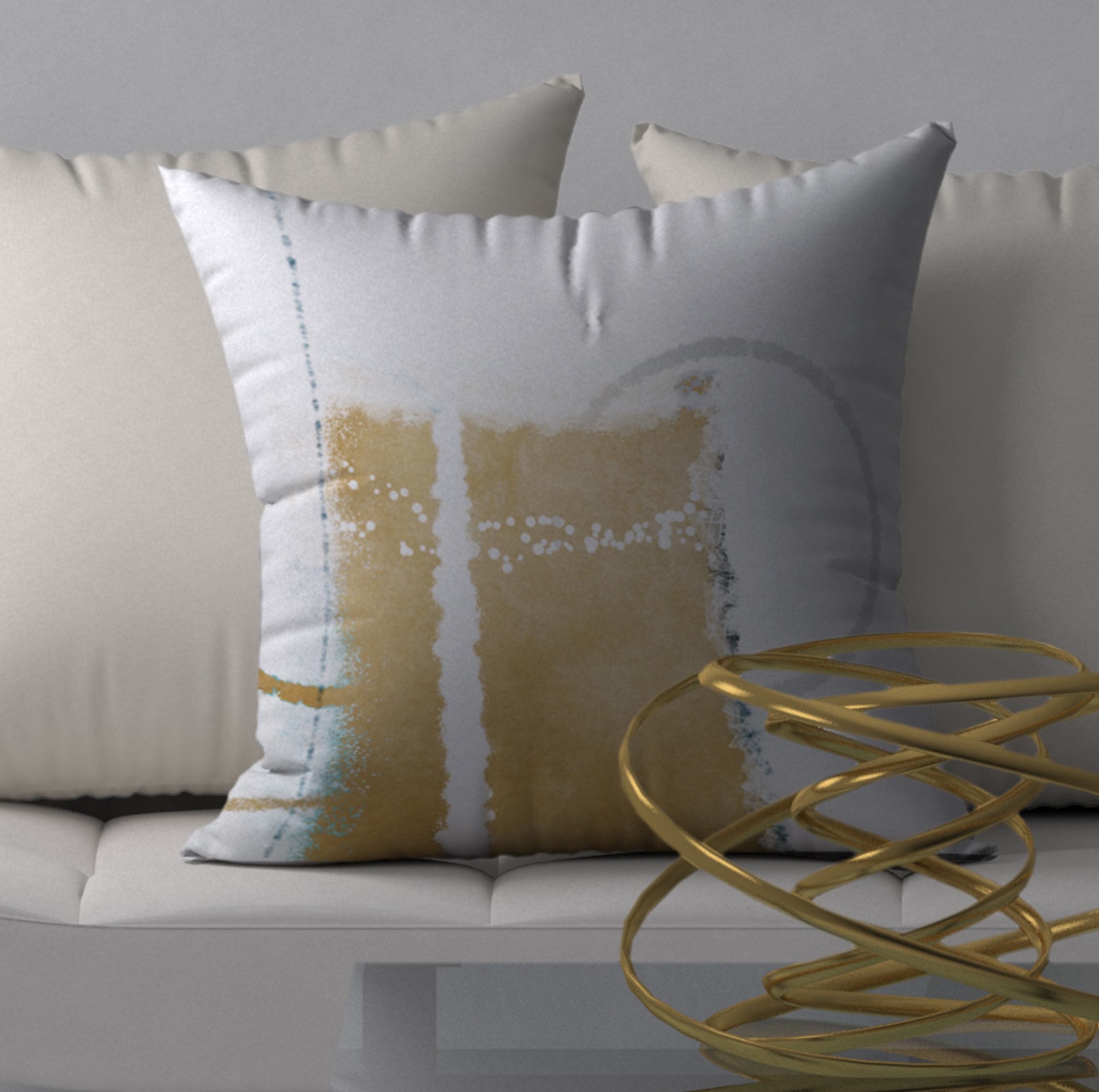 LeRoi Products Halsten Square Pillow Cover & Insert | Wayfair