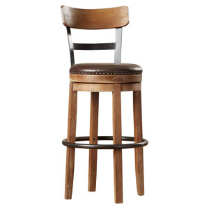 Charlton Home® Swivel Bar & Counter Stool & Reviews | Wayfair