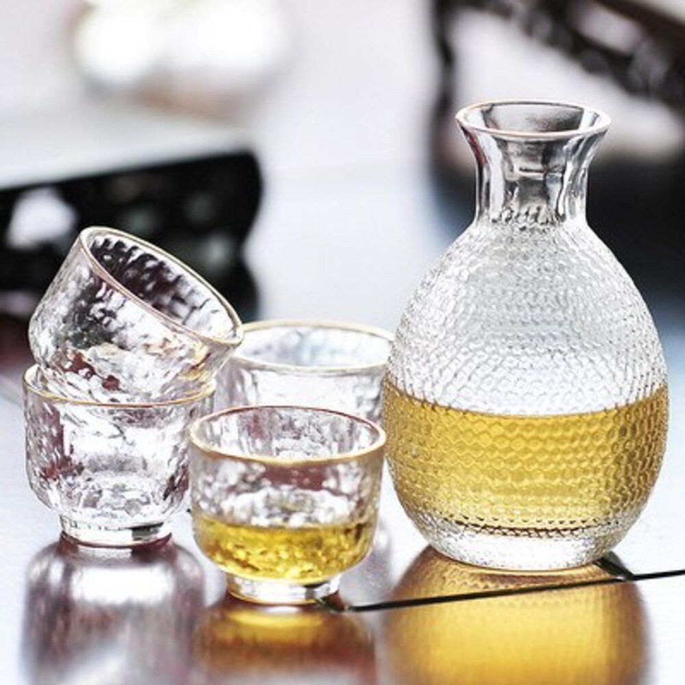 Karen Jai Home Kyoto Glass 5 - Piece Wine Decanter Set - Wayfair Canada