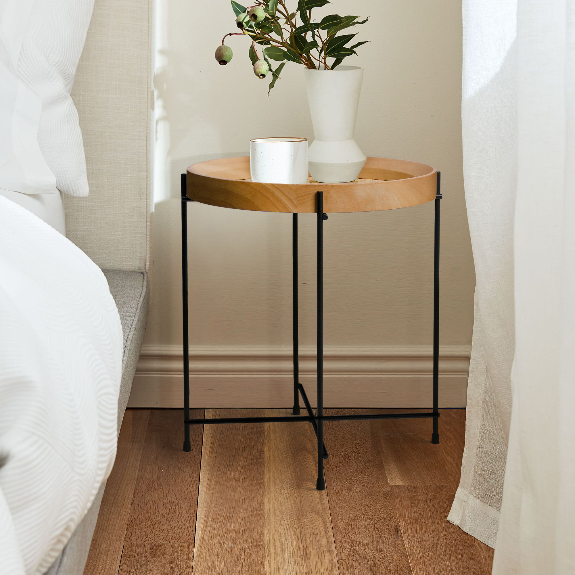 Bay Isle Home™ Armande Tray Top Frame End Table with Storage - Wayfair ...