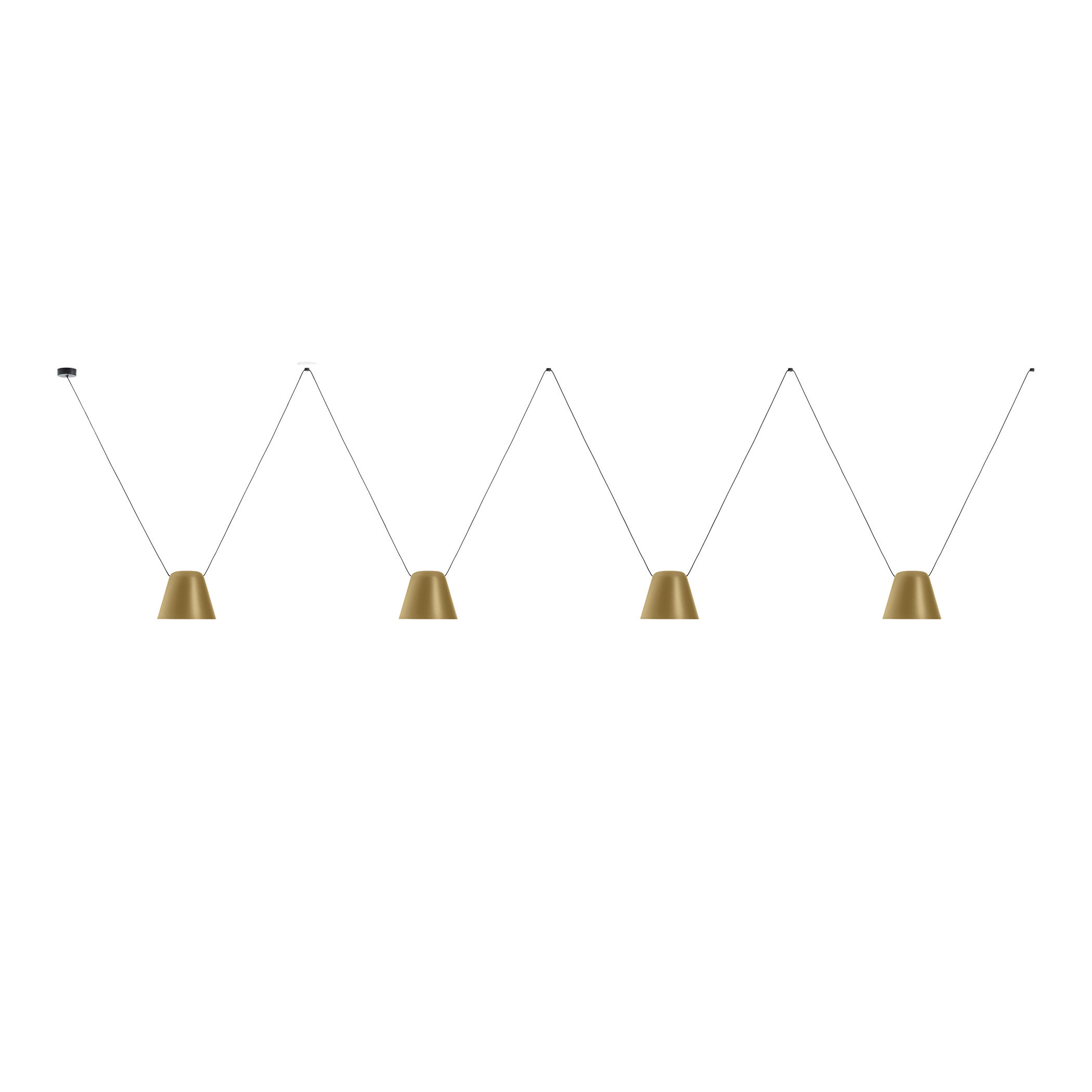 LedsC4 Attic Lateral Pendant End Canopy Cable 4 Cone | Wayfair