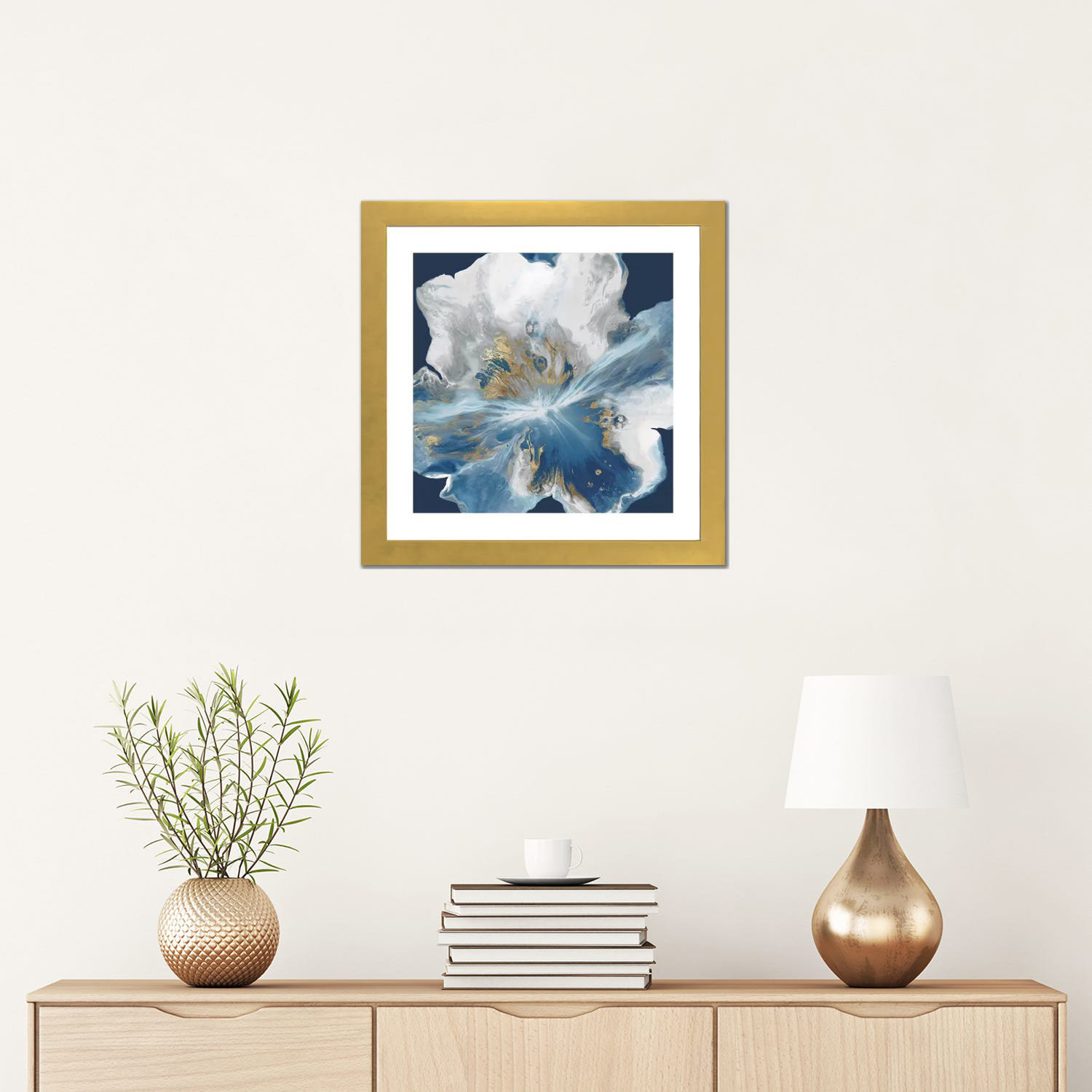 East Urban Home Liquid Enigma II by Eva Watts - Graphic Art Print | Wayfair