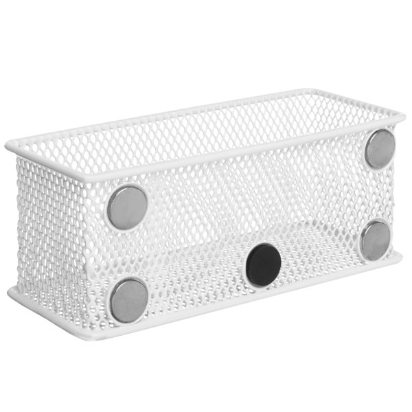 MyGift Wire Mesh Magnetic Supply Storage Basket & Reviews | Wayfair