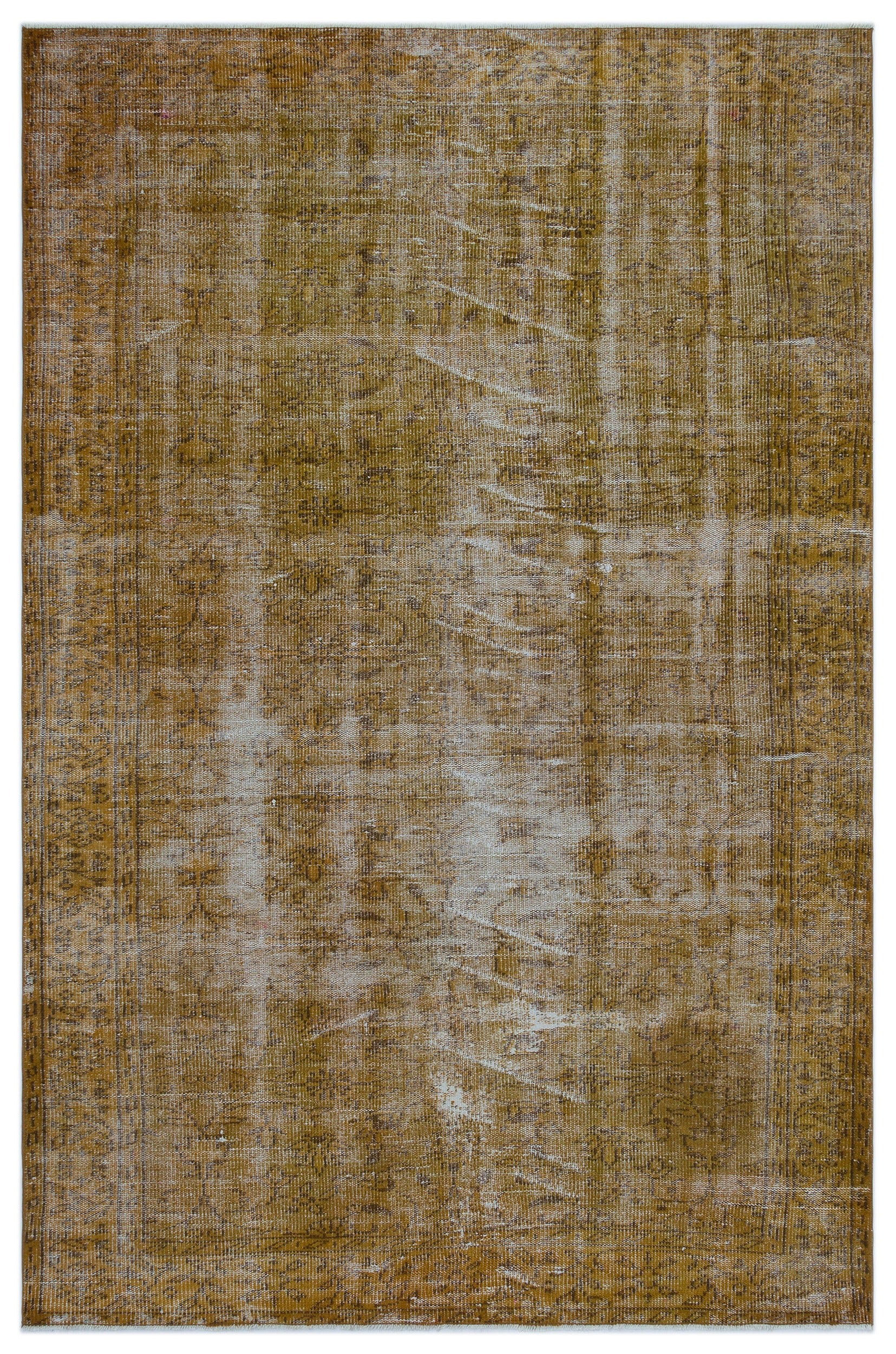 Lofy Atina Brown Vintage Wool Handmade Area Rug | Wayfair