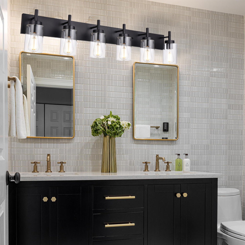Breakwater Bay Danniell 6-Light Dimmable Vanity Light & Reviews | Wayfair
