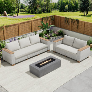 Latitude Run® Akosh 7 Piece Sofa Seating Group With Cushions & Reviews ...