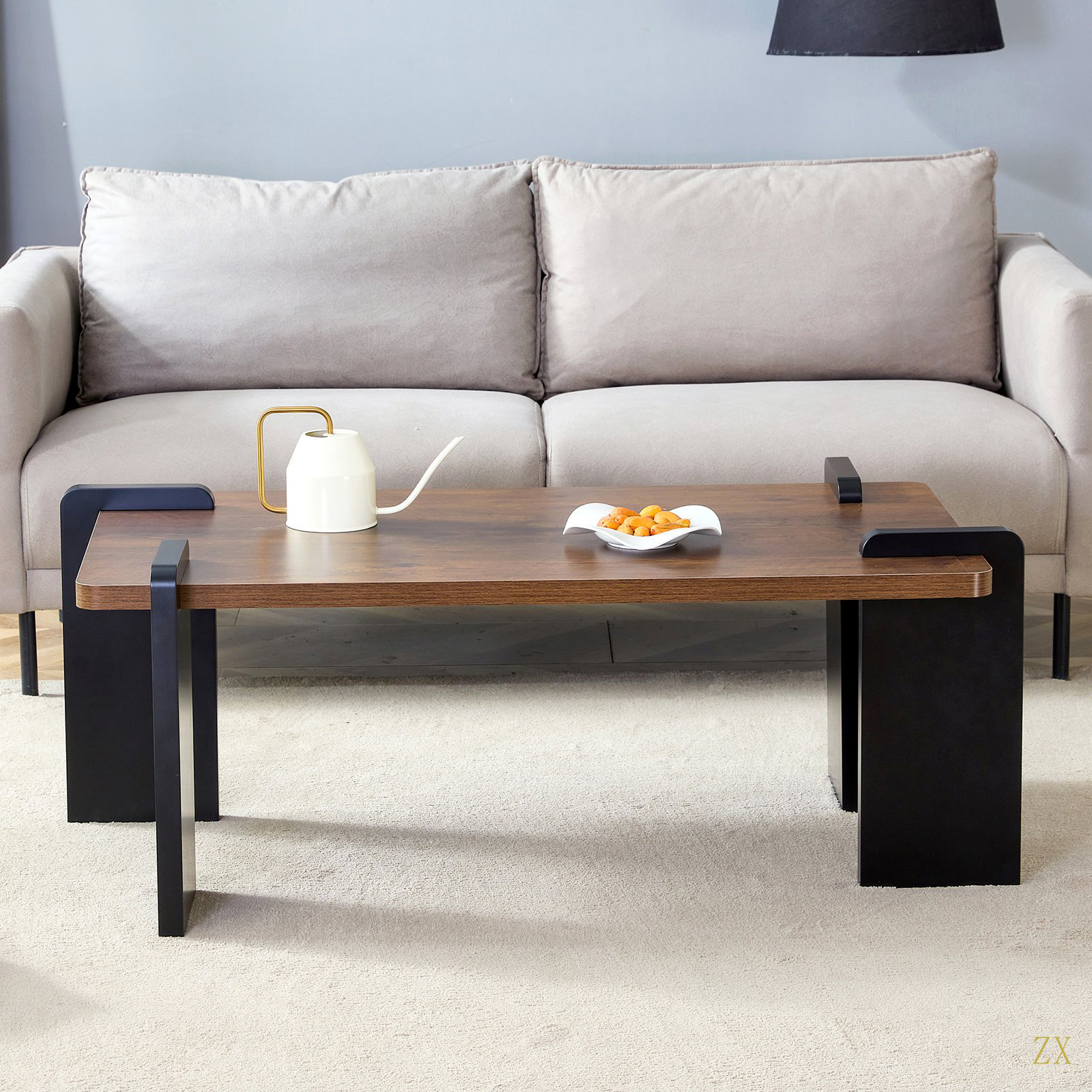 Ebern Designs MDF Coffee Table, Suitable For Modern Minimalist Living ...