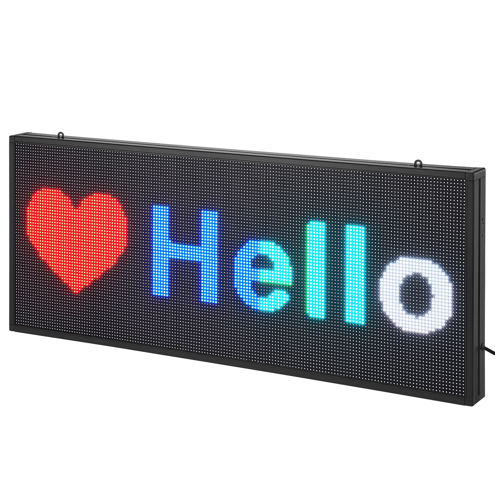 VEVOR Programmable LED Sign, P6 Full Color LED Scrolling Panel, | Wayfair