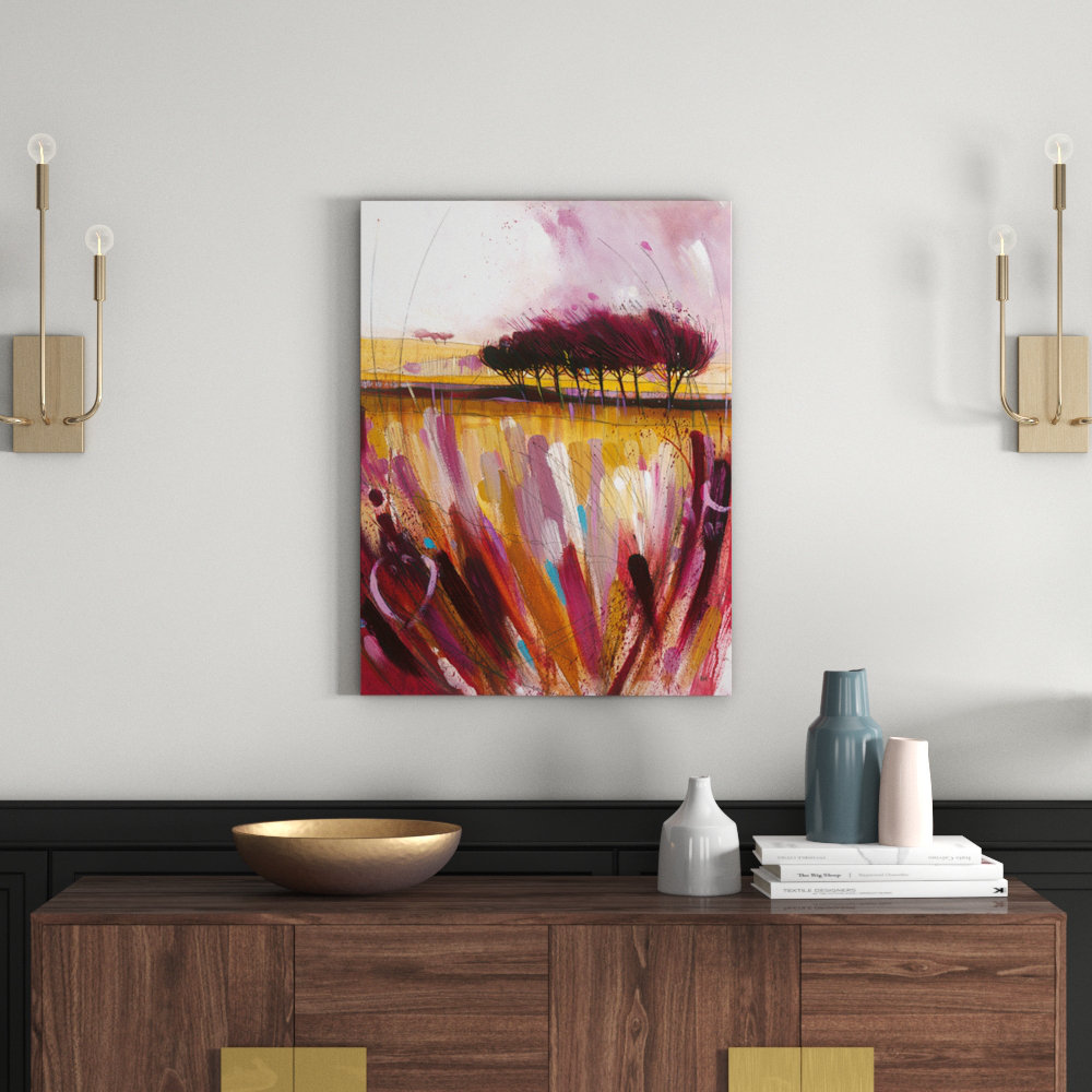 East Urban Home 'Through the Bracken' Watercolour Painting Print ...