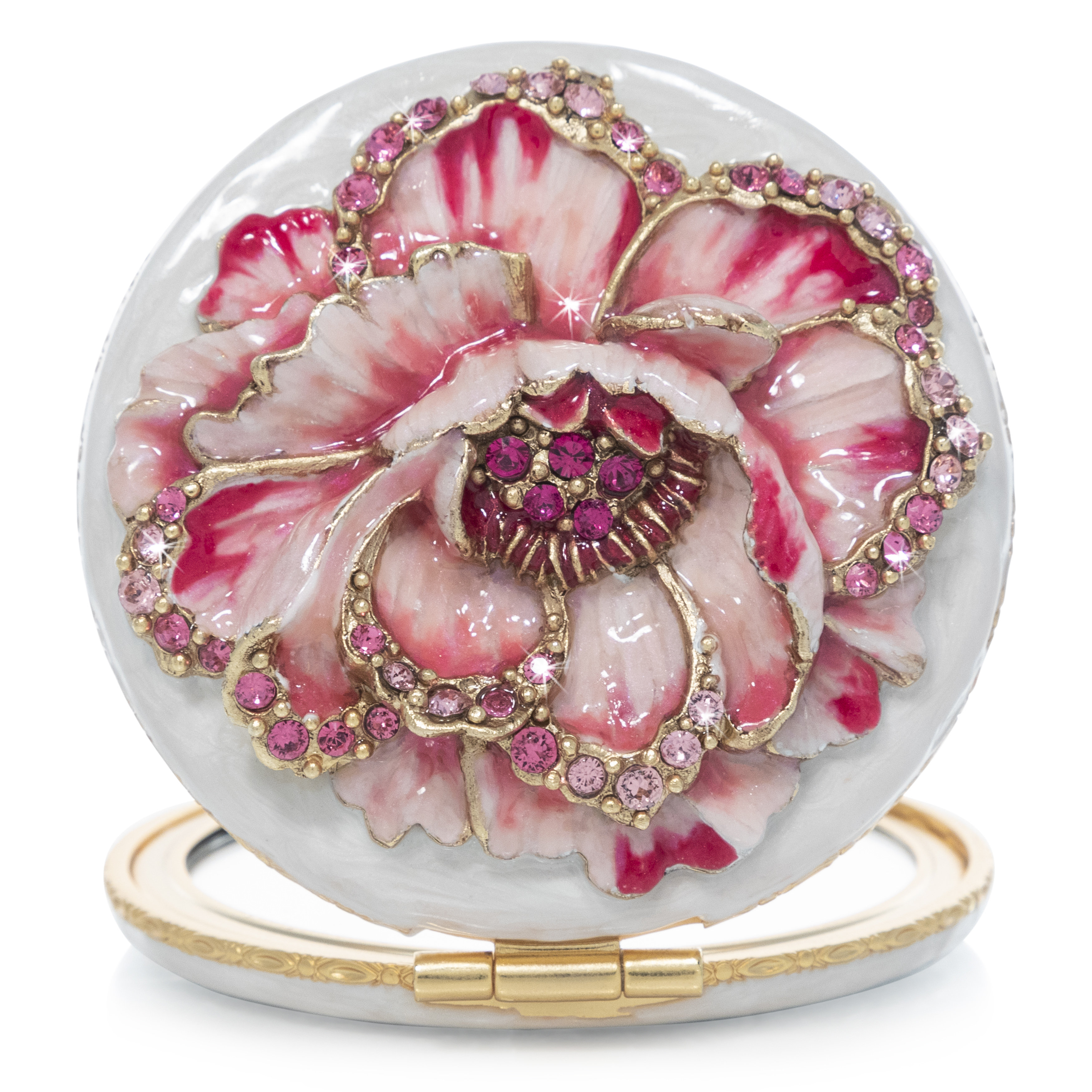 Jay Strongwater Peony Compact | Wayfair