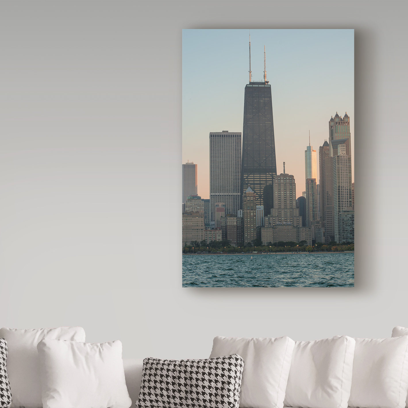 Ebern Designs 'Skyscraper' Photographic Print on Wrapped Canvas ...