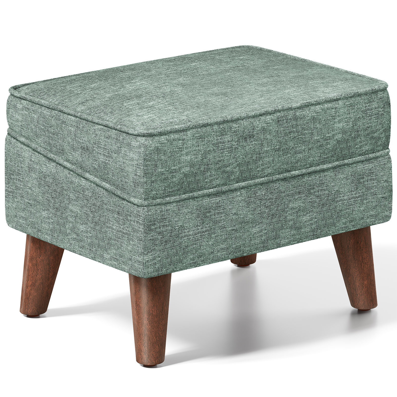 George Oliver 15.75" Wide Rectangle Storage Ottoman Stool, Entryway ...