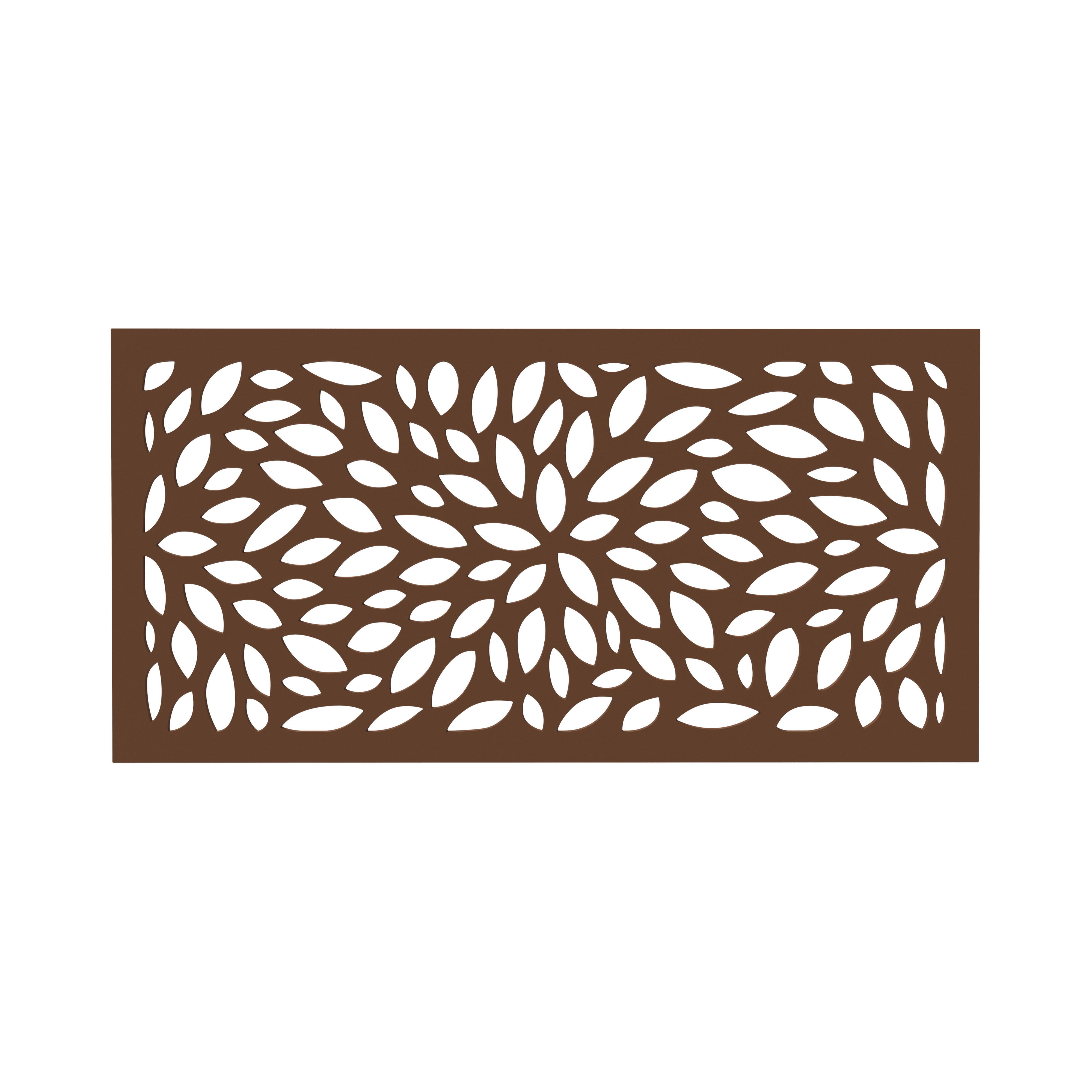 DESIGN-VU Floral Decorative Privacy Panel & Reviews | Wayfair