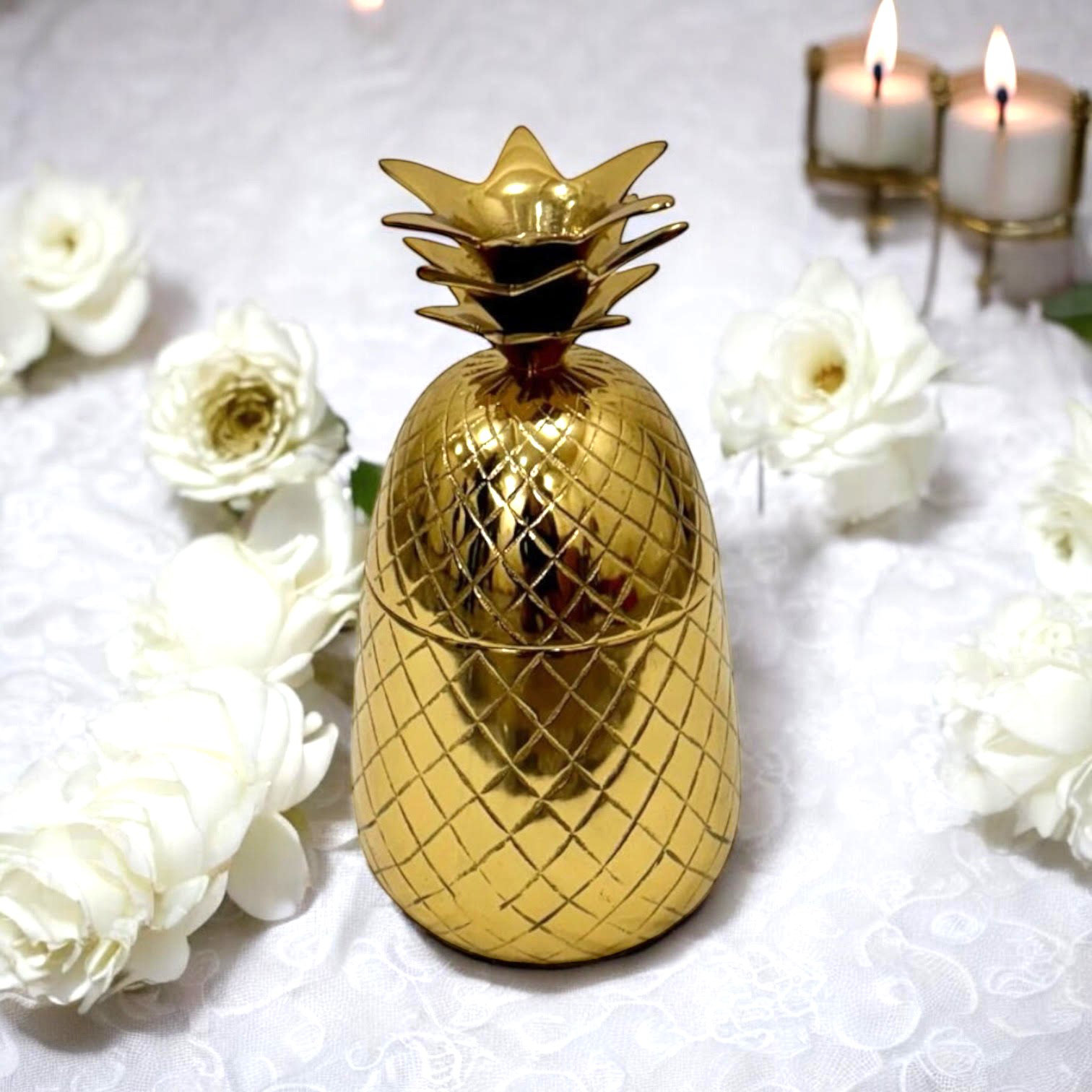 17 Stories Gold Nickel Plated Pineapple Ice Bucket | Wayfair.co.uk