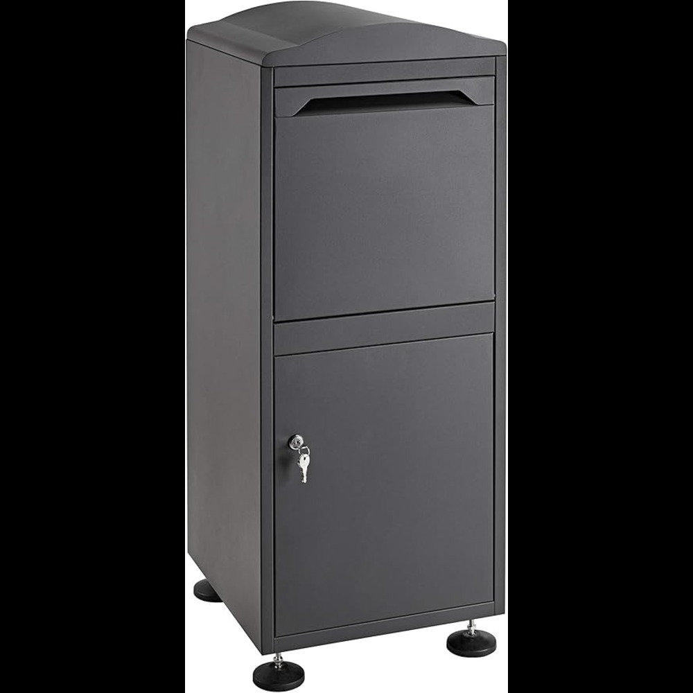 Invenitiah Adiroffice Secured Parcel Drop Box - Heavy Duty Weather ...