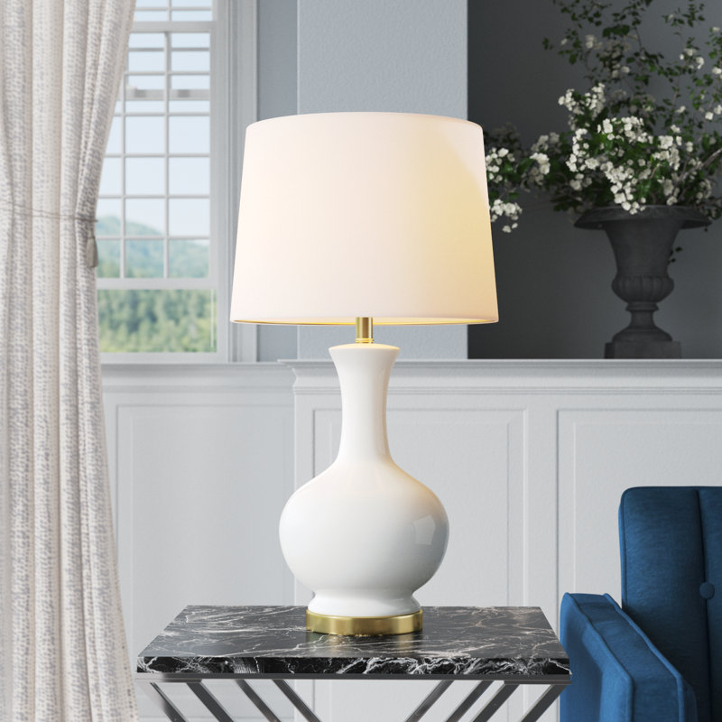 Willa Arlo™ Interiors Toucha Ceramic Table Lamp & Reviews | Wayfair