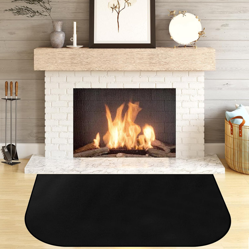 Latitude Run® Hearth Rug Fireproof,48"X28" | Wayfair