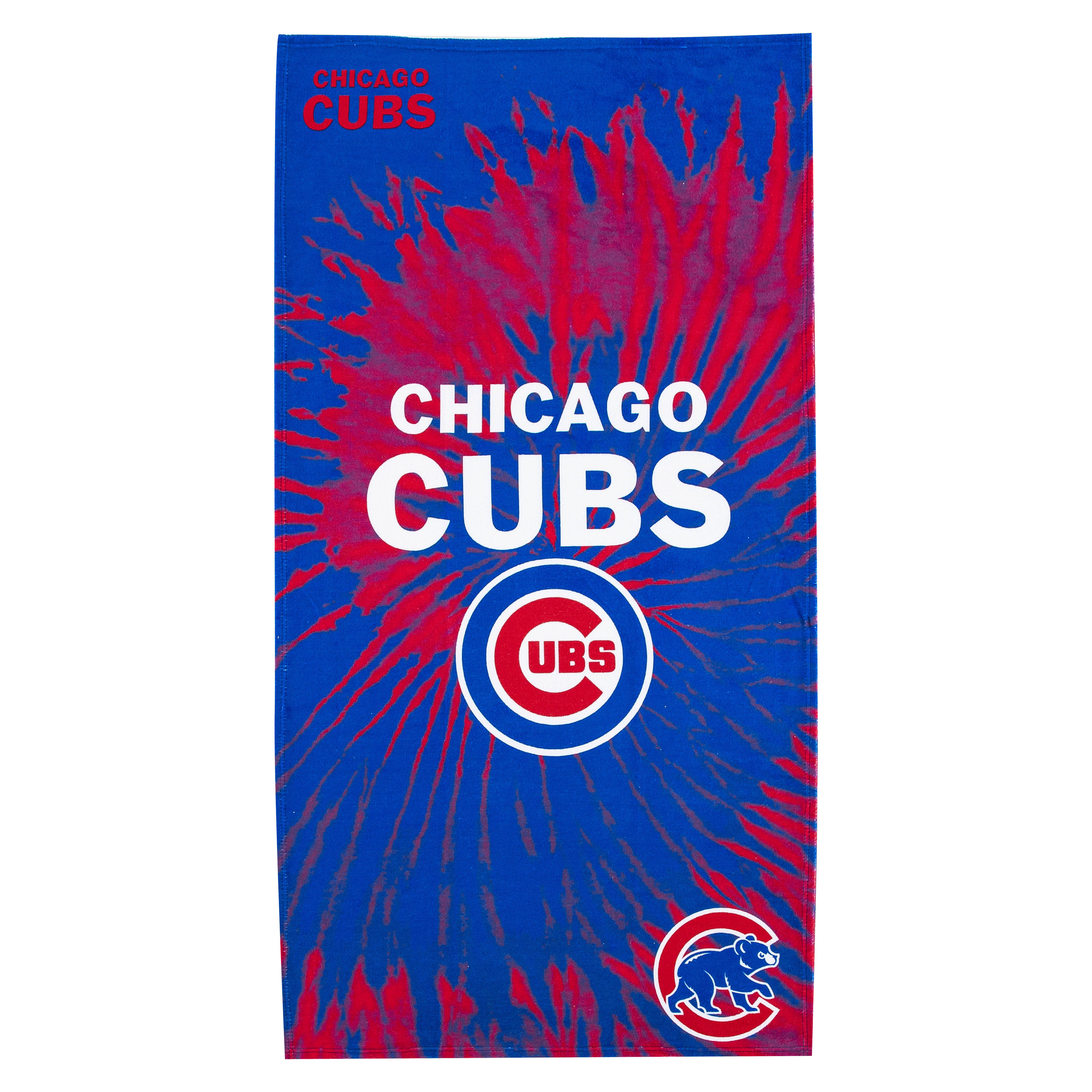 Northwest Abigayil MLB Cubs Pyschedelic Beach Towel | Wayfair