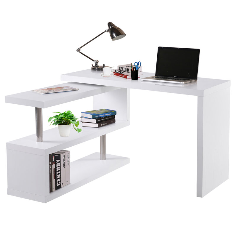 Orren Ellis Gamache 73.25'' Desk & Reviews | Wayfair