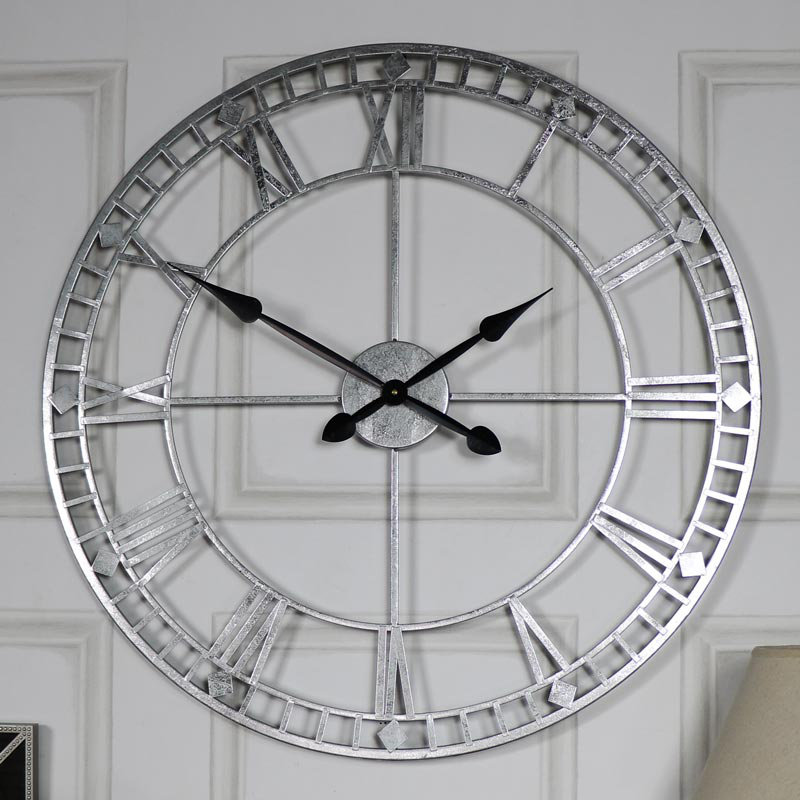 Williston Forge Oversized Eckard 80cm Wall Clock & Reviews | Wayfair.co.uk