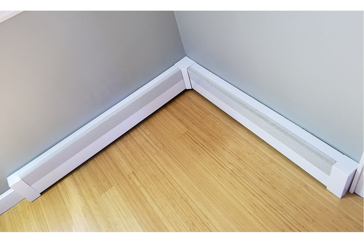Baseboarders Basic Easy Slip-On Baseboard Heater Inside 90-Degree ...