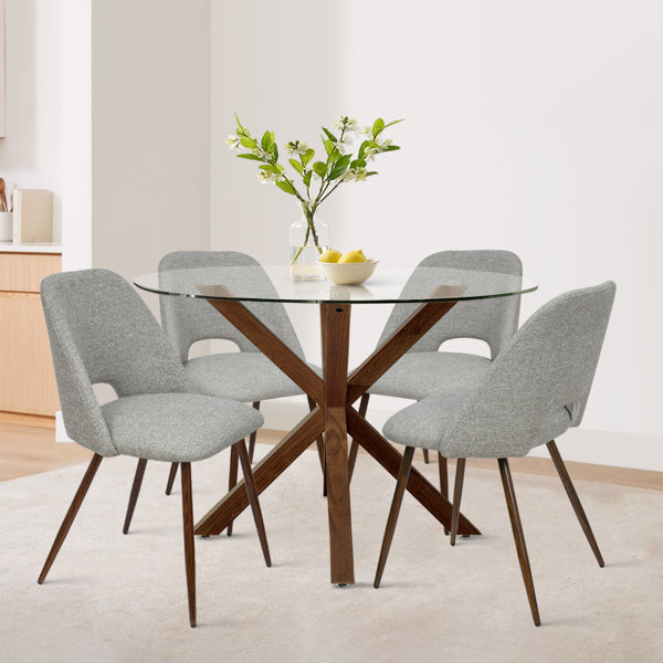 Grey Kitchen & Dining Room Sets & Tables You'll Love | Wayfair
