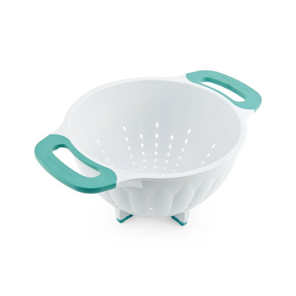 KitchenAid® Classic Plastic Colander, 3-Quart, Aqua | Perigold