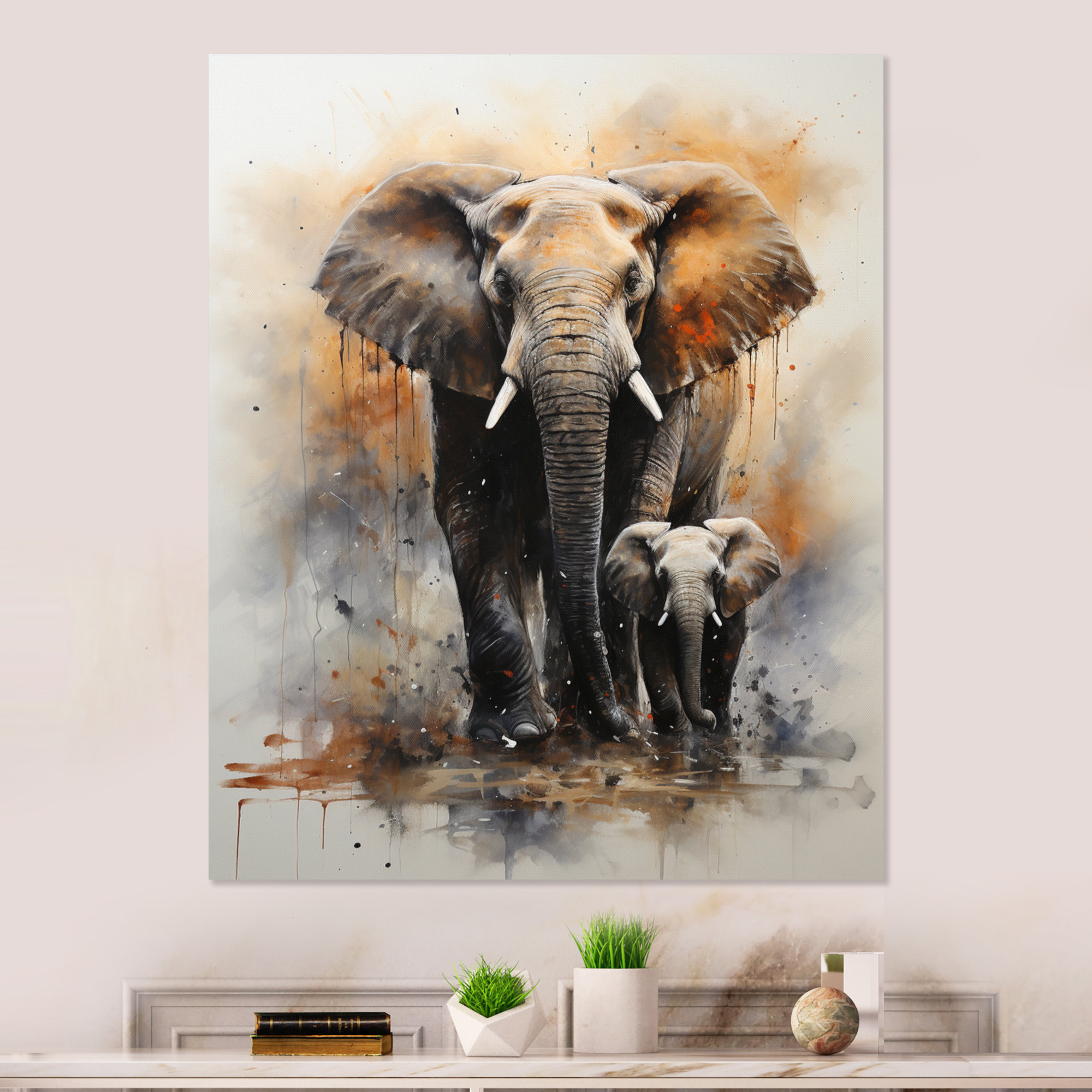 Millwood Pines Elephant Gentle Giants Elephants II - Animals Elephant ...