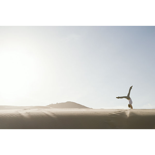 Union Rustic Jessame Woman Doing Handstand On Canvas by Xixinxing Print ...