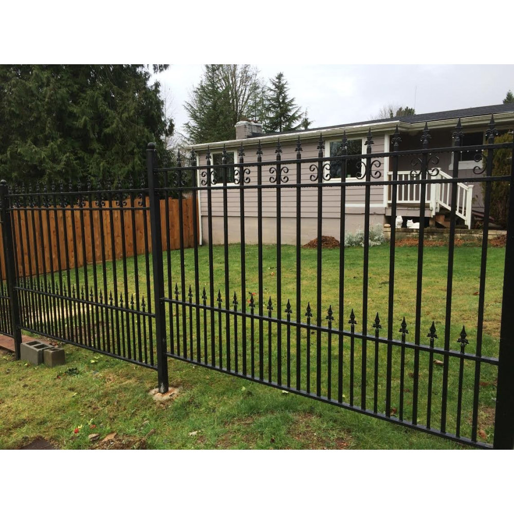 ALEKO 60'' H x 192'' W Metal Fencing Kits | Wayfair