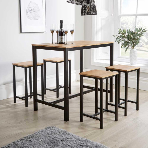 17 Stories Caliopia 4 - Person Dining Set | Wayfair.ie