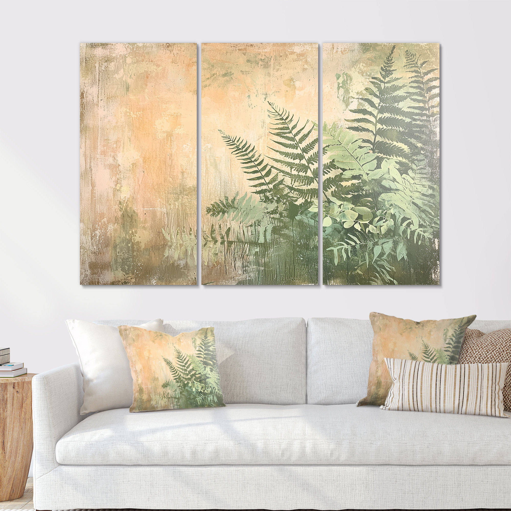 Latitude Run® Soft Color Fern Tropical Rainforests I - Ferns Wall Art ...