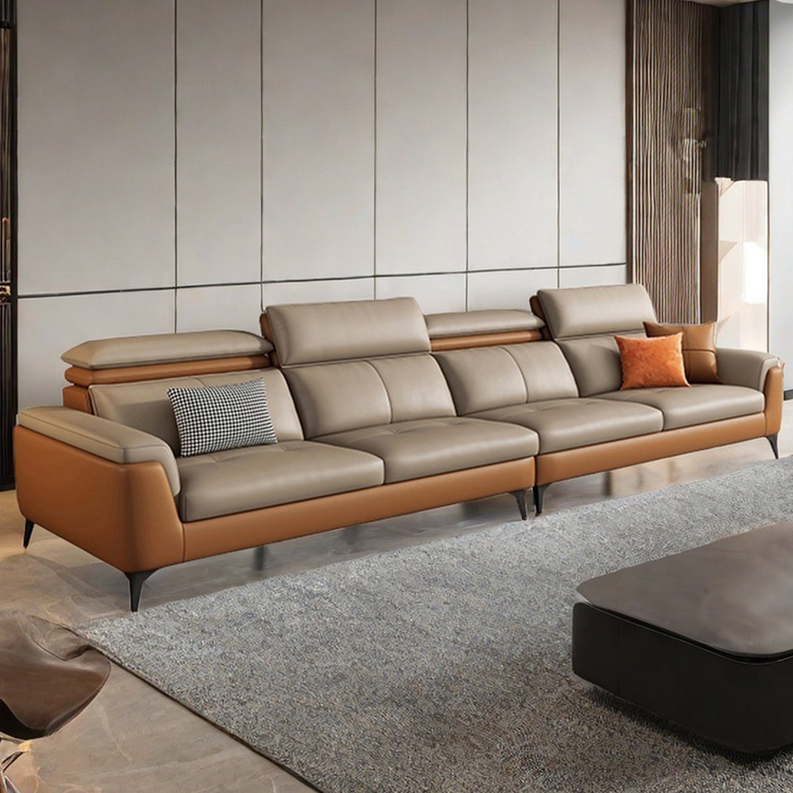 Hype Styled Simple modern straight row small apartment sofa | Wayfair