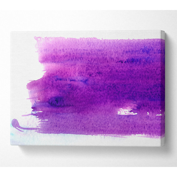 Metro Lane Purple Patience - Wrapped Canvas Art Prints | Wayfair.co.uk
