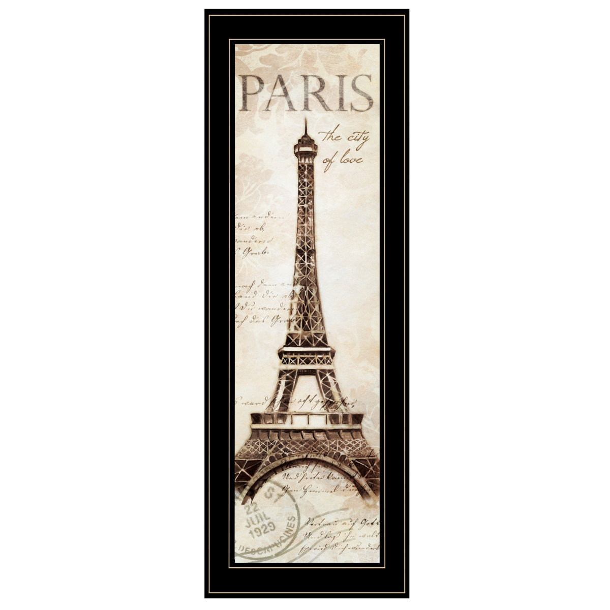 August Grove® "Paris Panel" by Cloverfield & Co, Ready to Hang Framed ...