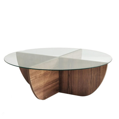 Latitude Run® Cooperstown Cross Legs Coffee Table with Storage | Wayfair